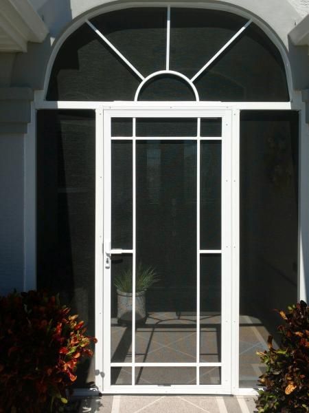 Front Entryway Screens - Screen Rooms - Gutters - Awnings - Quality ...